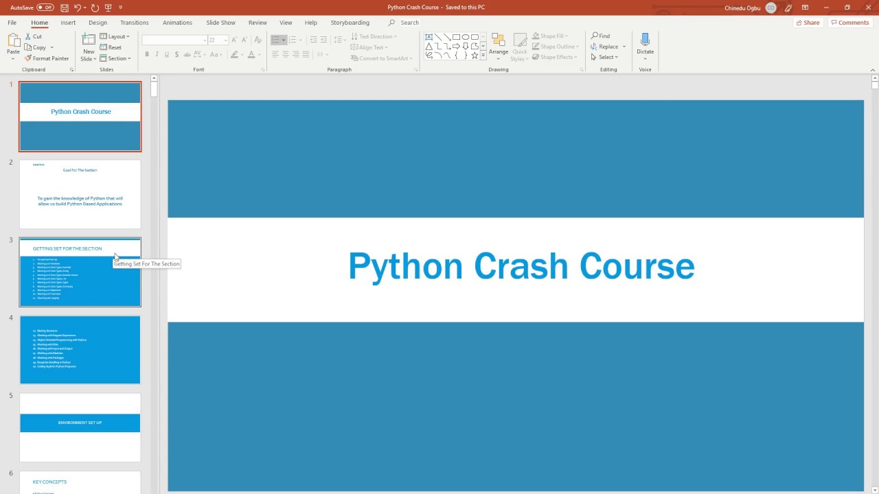 Python Crash Course - YouTube