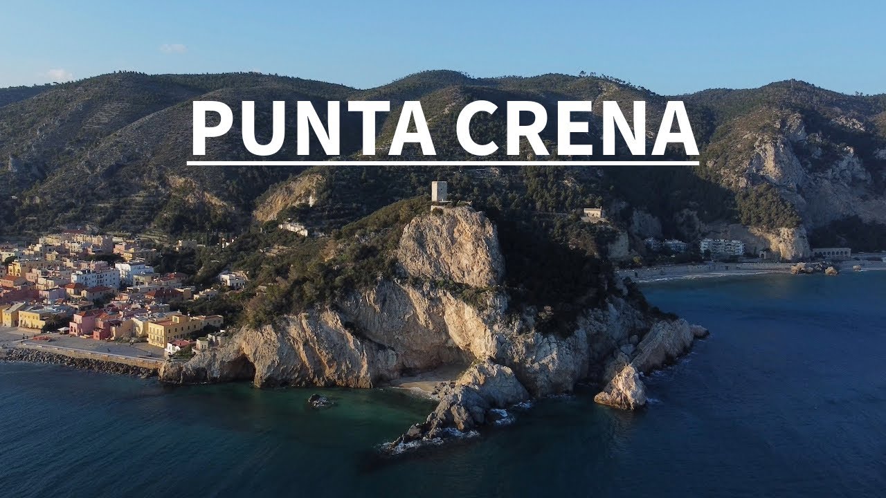 Punta Crena, Varigotti/Finale Ligure - Cinematic Drone 4k Video - YouTube
