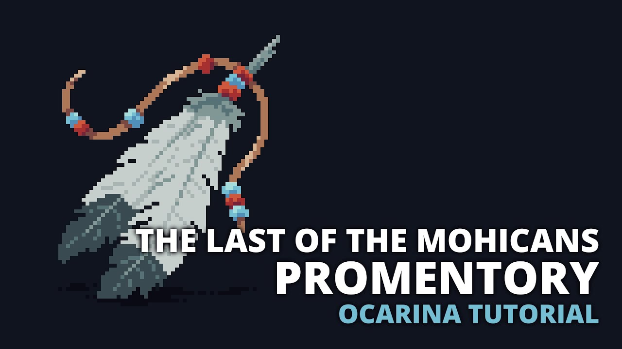 The Last of the Mohicans - Promentory - Ocarina tutorial / tabs - YouTube