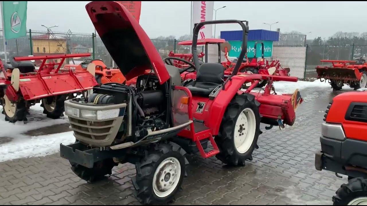 Огляд японського міні трактора Yanmar AF-22 | Totus Traktor - YouTube