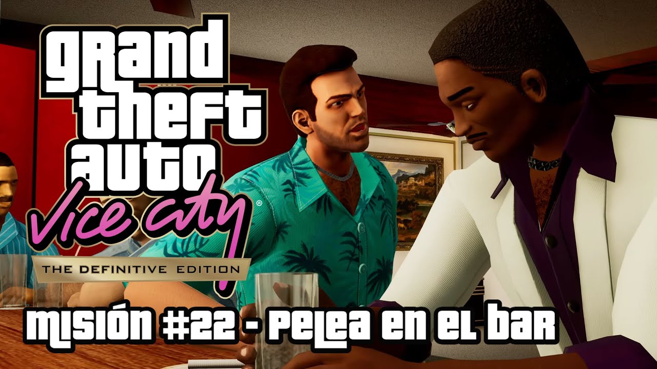 GTA Vice City - The Definitive Edition: Misión #22 - Pelea en el bar ...