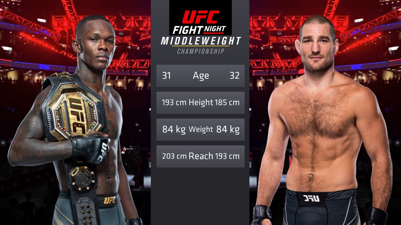 Israel Adesanya vs Sean Strickland Full Fight - UFC 293 Fight Night ...