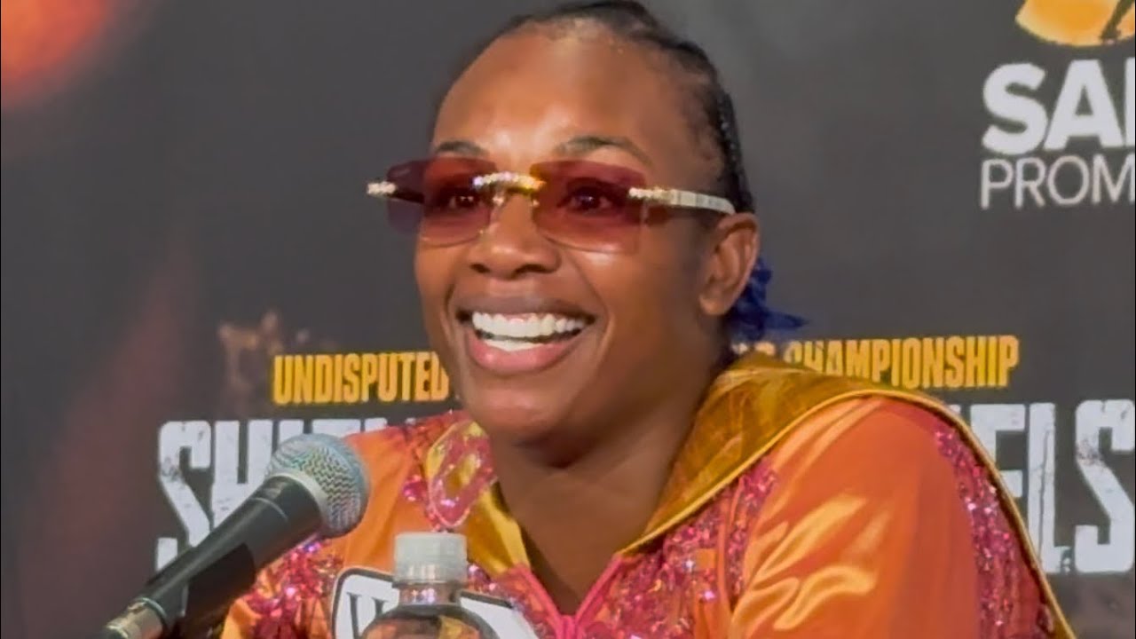 Claressa Shields FULL POST-FIGHT vs Lani Daniels; SENDS Laila Ali NEW ...