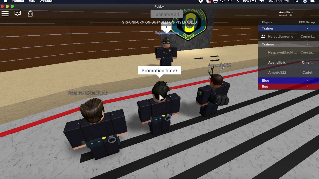 Roblox | Petersburg Police Department Training Center - YouTube