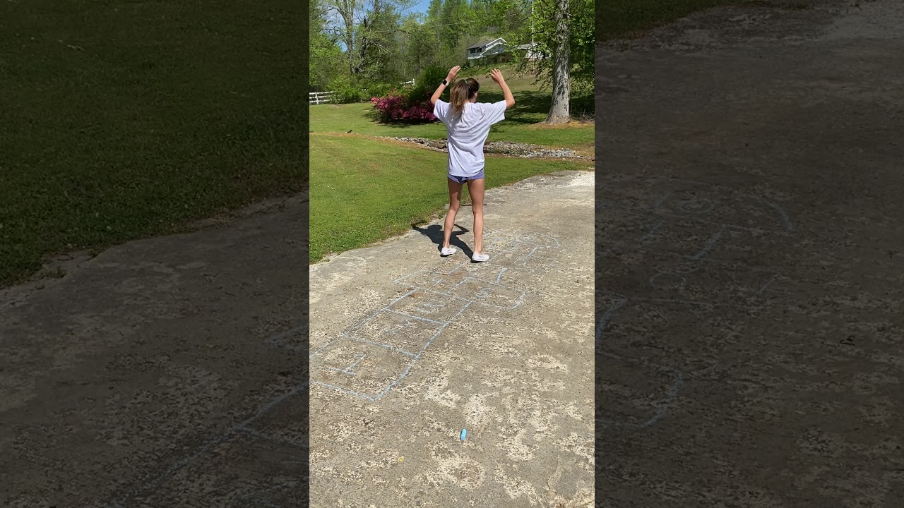Hopscotch exercise - YouTube