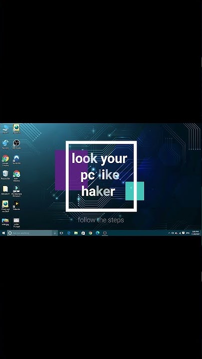 make your pc look like hacker s pc - YouTube