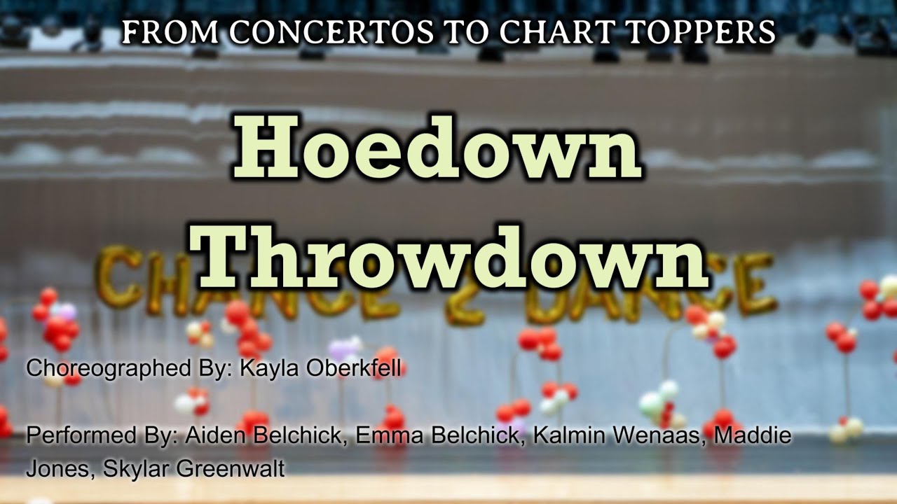 Chance 2 Dance 'Hoedown Throwdown' - YouTube