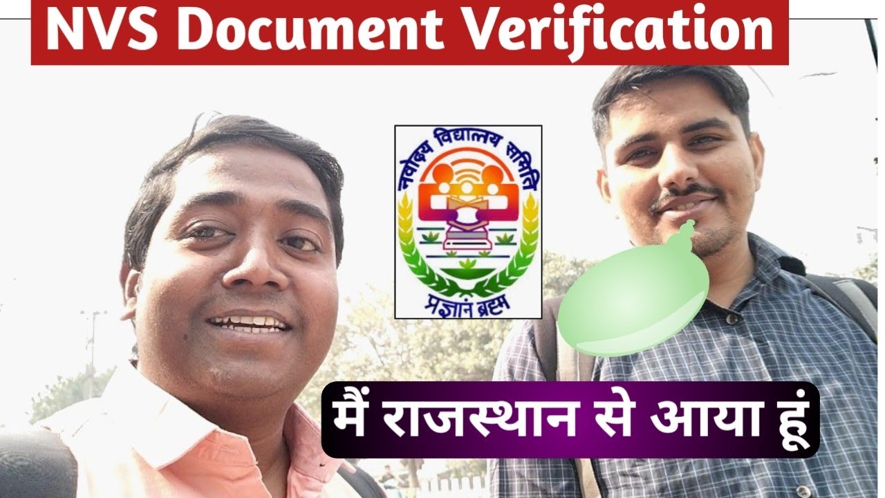 नवोदय विद्यालय JSA Document Verification ! JNV junior Secretarial ...
