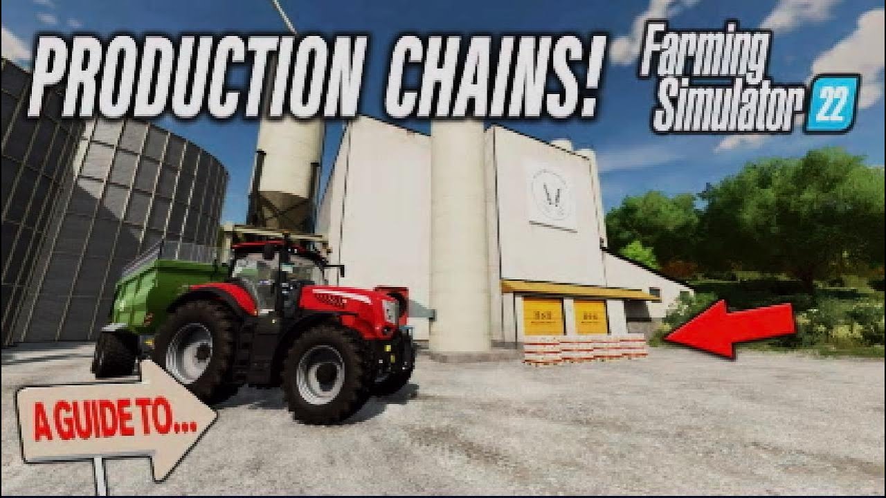 FS22 | A GUIDE TO… PRODUCTION CHAINS! | Farming Simulator 22 | INFO ...