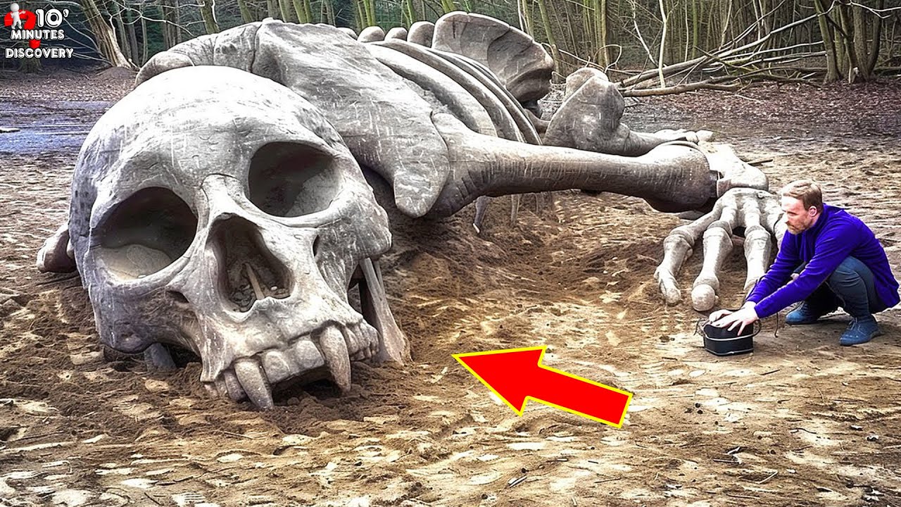 Giant Skeletons Discovered Around the World Shock Archaeologists - YouTube