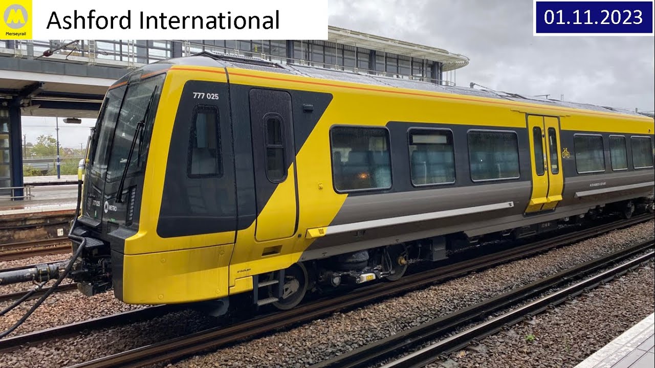 *Major Disruption & Class 777 delivery* Trains at Ashford International ...