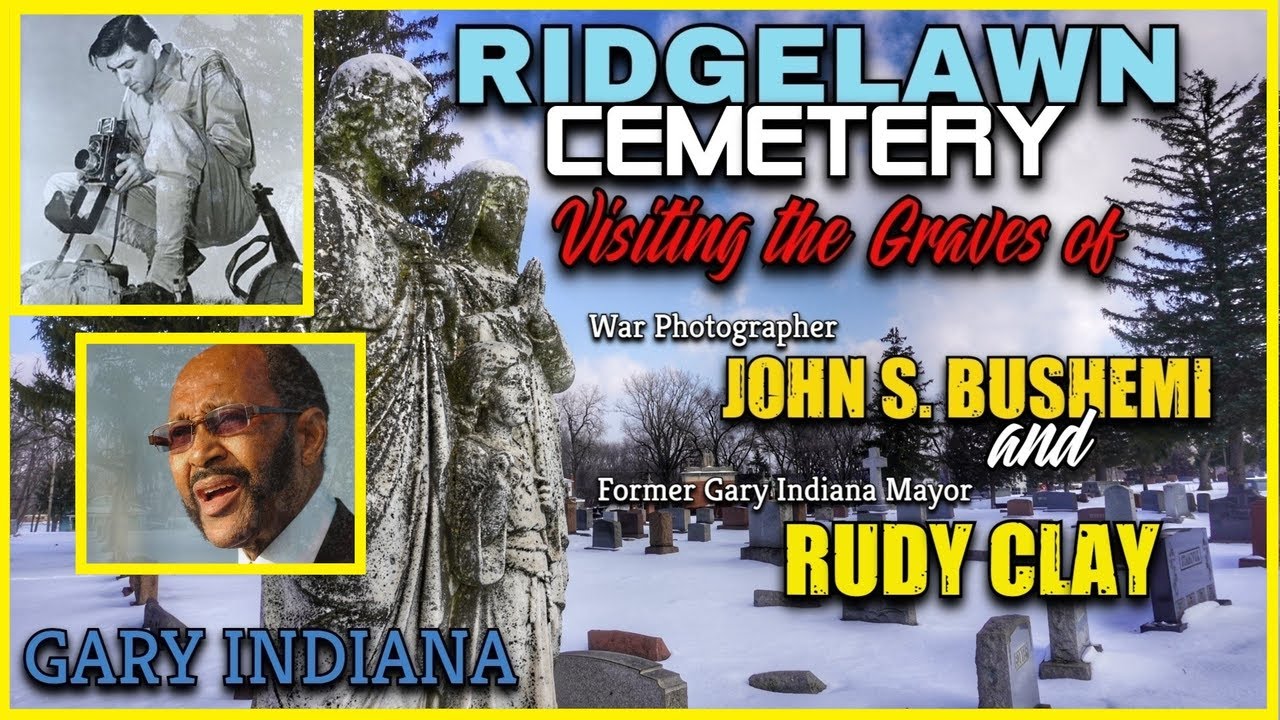 War Photographer John Bushemi @ Ridgelawn Cemetery - YouTube