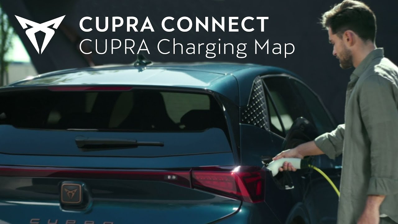 CUPRA CONNECT GEN 3 - Hitta laddplatser med CUPRA Charging Map - YouTube