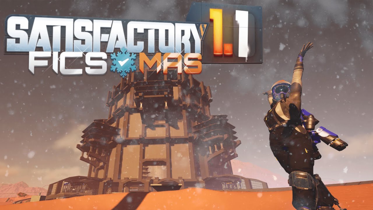 The Last Machines!! The ULTIMATE FICSMAS Factory!! - Satisfactory Live ...