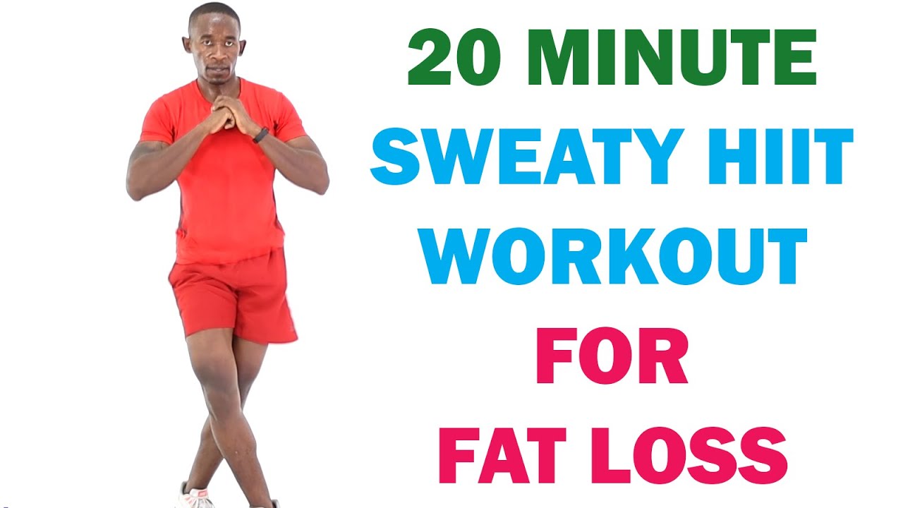 20 Minute Sweaty HIIT Workout for Fat Loss/ Full Body HIIT 🔥 230 ...