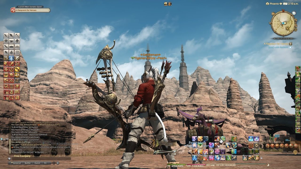 Final Fantasy XIV | Bard Quest | Storyteller's Attire Coffer | Bow ...