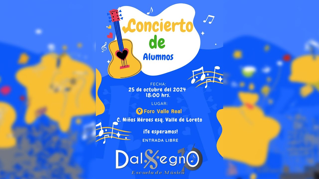 🔴 CONCIERTO | 10 AÑOS ESCUELA DE MÚSICA DAL SEGNO - YouTube