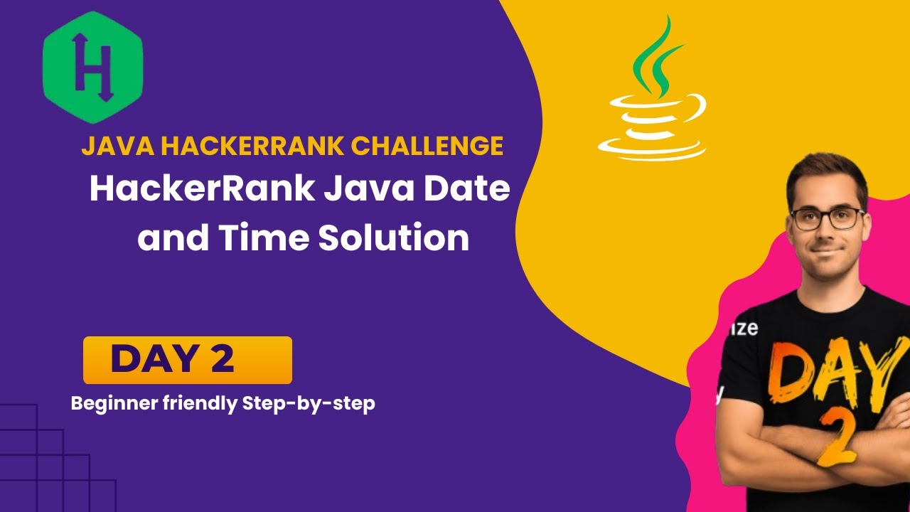 Java Calendar Class | HackerRank – Day 2 | findDay() - YouTube