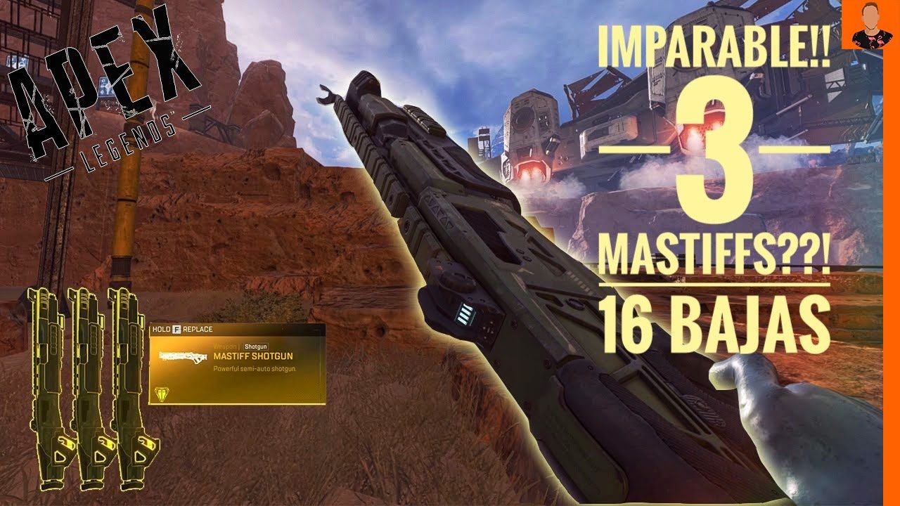 3 MASTIFFS?! = CHAMPION | Apex Legends Lifeline + Mastiff Gameplay ...