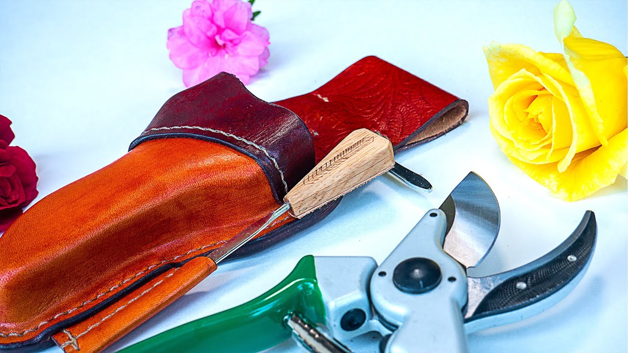 Wet Leather Molding A Very Unique Holster - YouTube