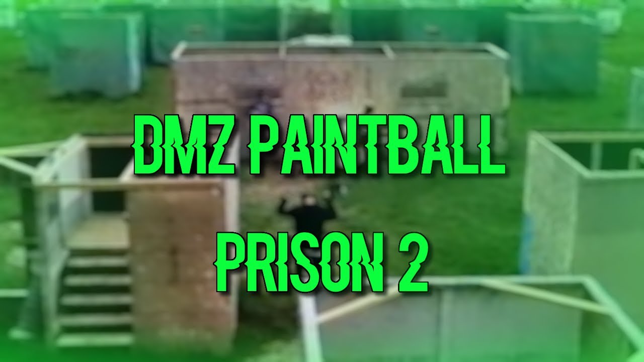 DMZ Paintball | With friends | full 360 view! | Prison | Round 2 # ...