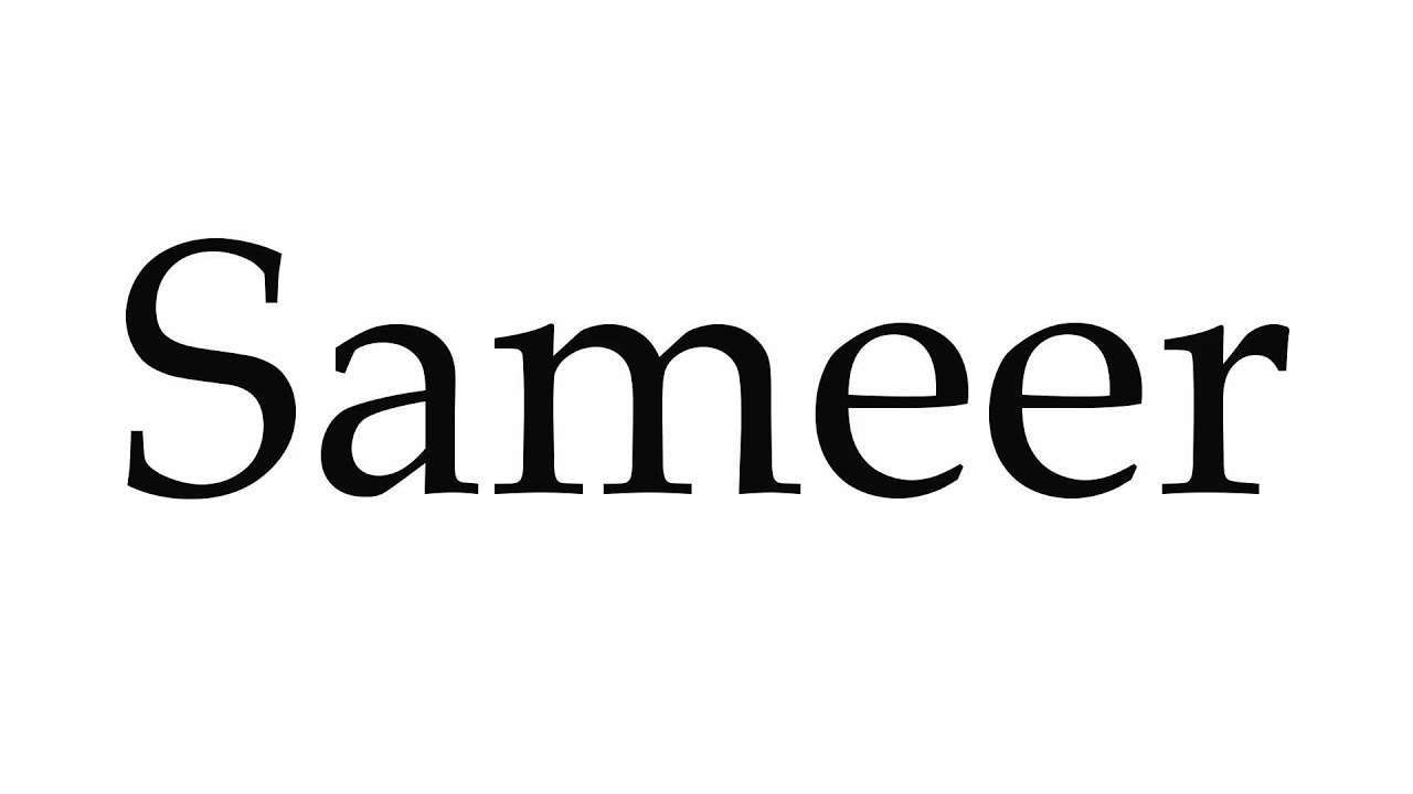 Sameer Name