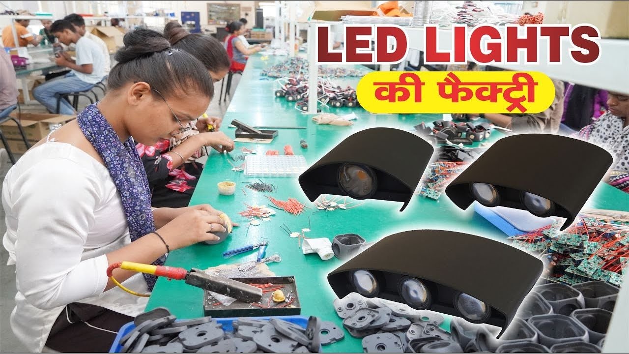 Fancy LED Light || How its made || LED Lights Manufacturing || LED ...