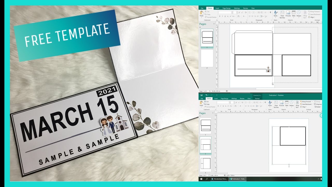Template For Single Slider Invitation How To Creative Wedding Invitation Idea Free