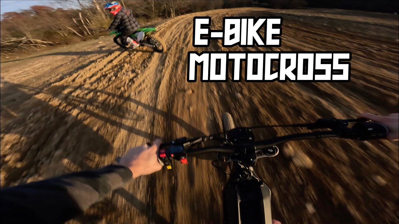 RIDING A SURRON AT THE MOTOCROSS TRACK - YouTube