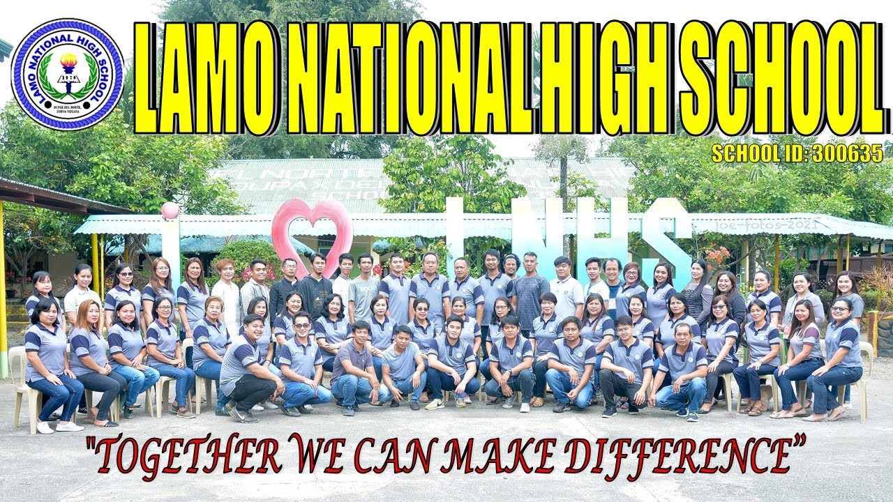 LAMO NATIONAL HIGH SCHOOL'S 2021 VIRTUAL GRADUATION RITES - YouTube
