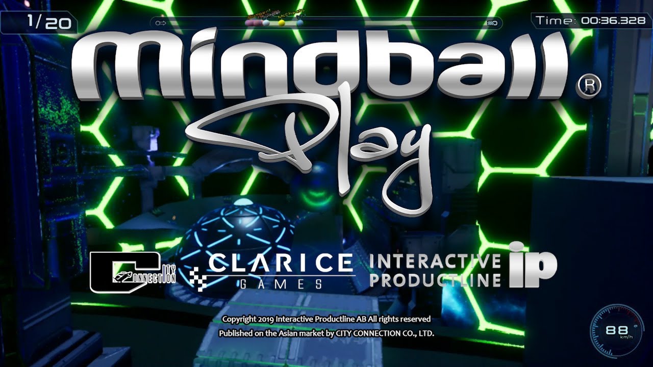 Nintendo Switch『Mindball Play (マインドボール プレイ)』Gameplay Trailer - YouTube