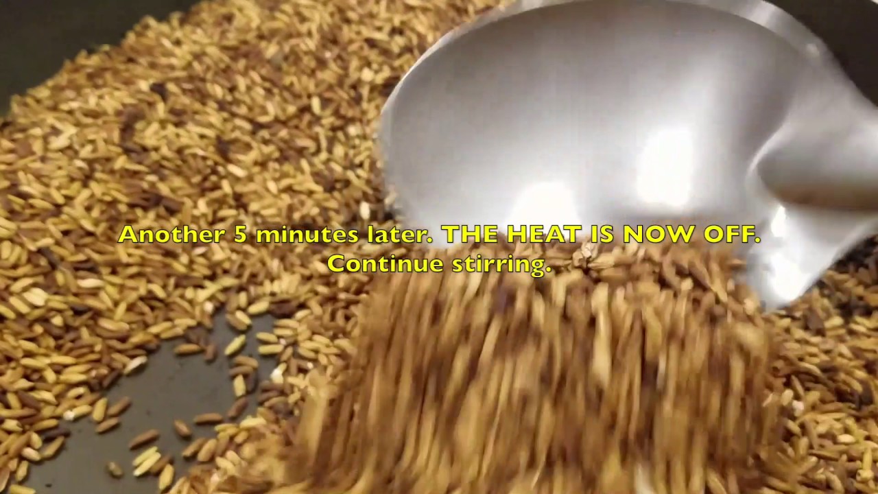 C/w Nana: Roasted Rice Powder (ເຂົ້າຂົ້ວ == Khua Khao) - YouTube