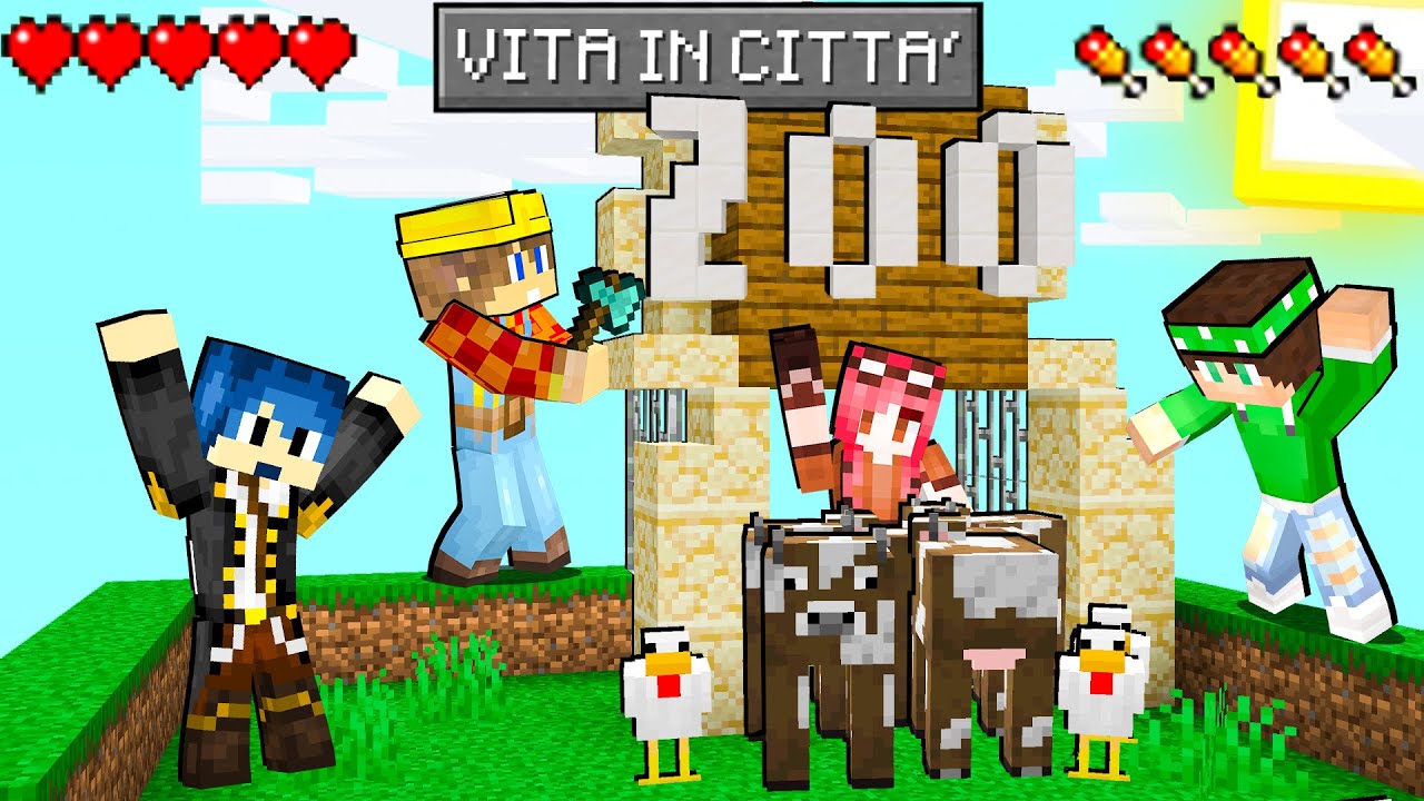 HO DISTRUTTO LO ZOO DI STEF E PHERE! - VITA IN CITTA MINECRAFT ITA EP26 ...