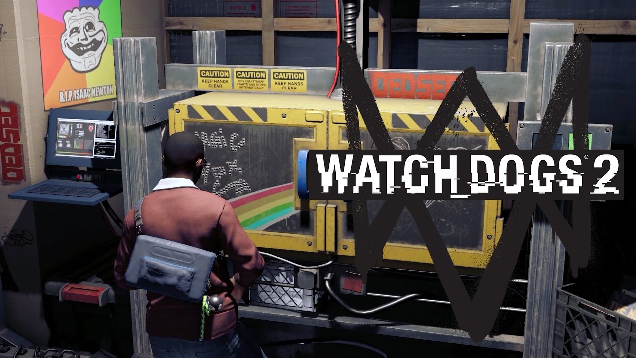 Watch Dogs 2 | Vapen i 3D-Printer | #2 - YouTube