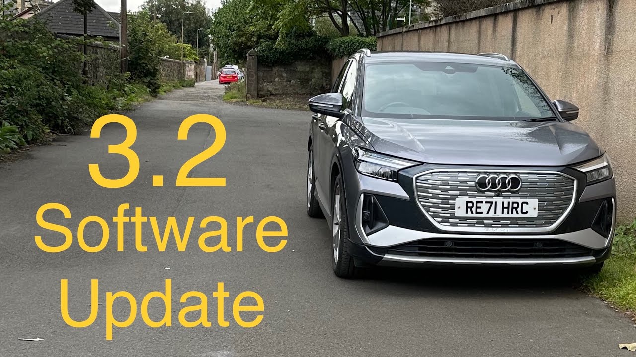 Audi Q4 E-Tron 3.2 Software Update! - YouTube
