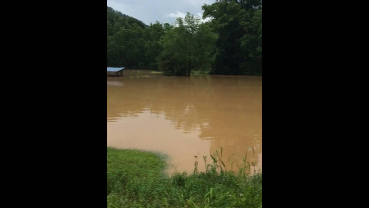 Wv flooding (June 24, 2016) - Belva WV - YouTube