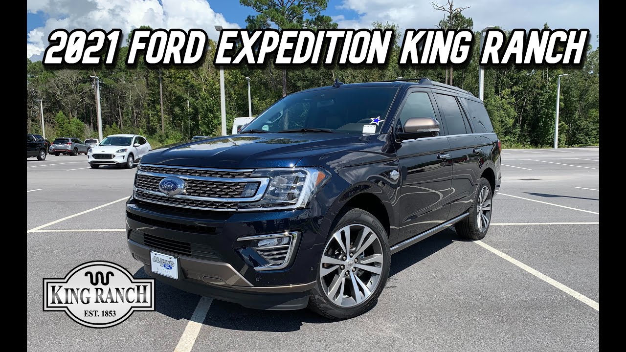 2022 Ford Expedition King Ranch Blue