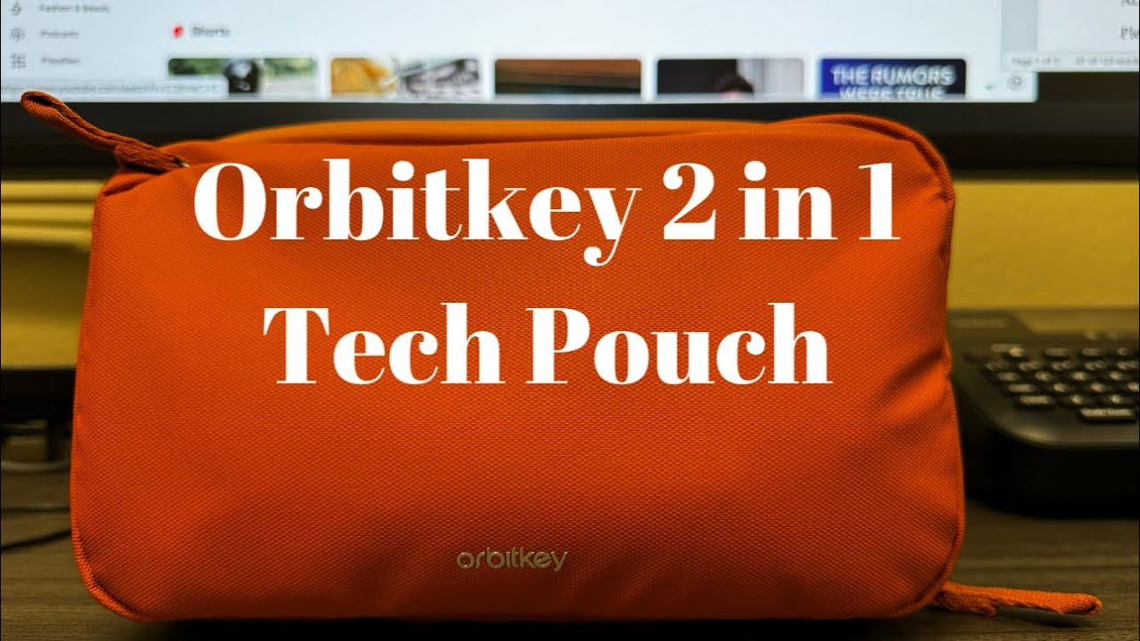 Dive into the Orbitkey 2 in 1 Tech Pouch! - YouTube
