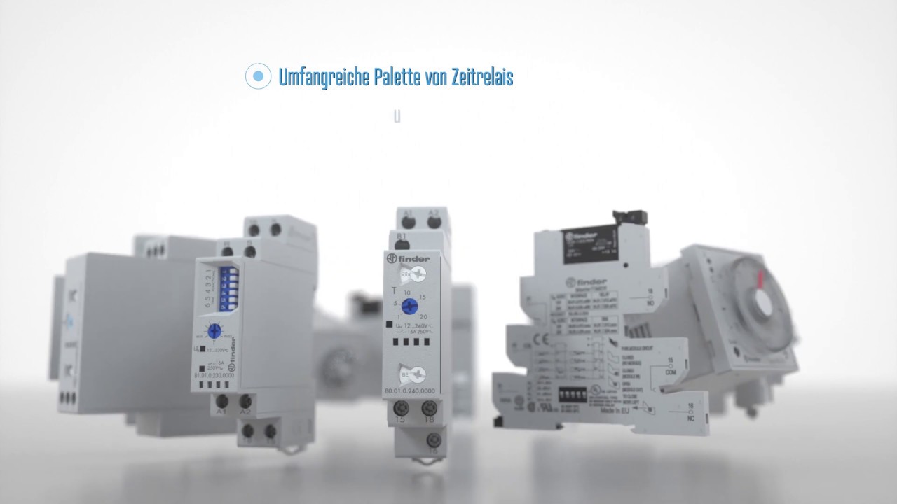 Überblick Finder Zeitrelais - für jede Anforderung das passende Produkt ...