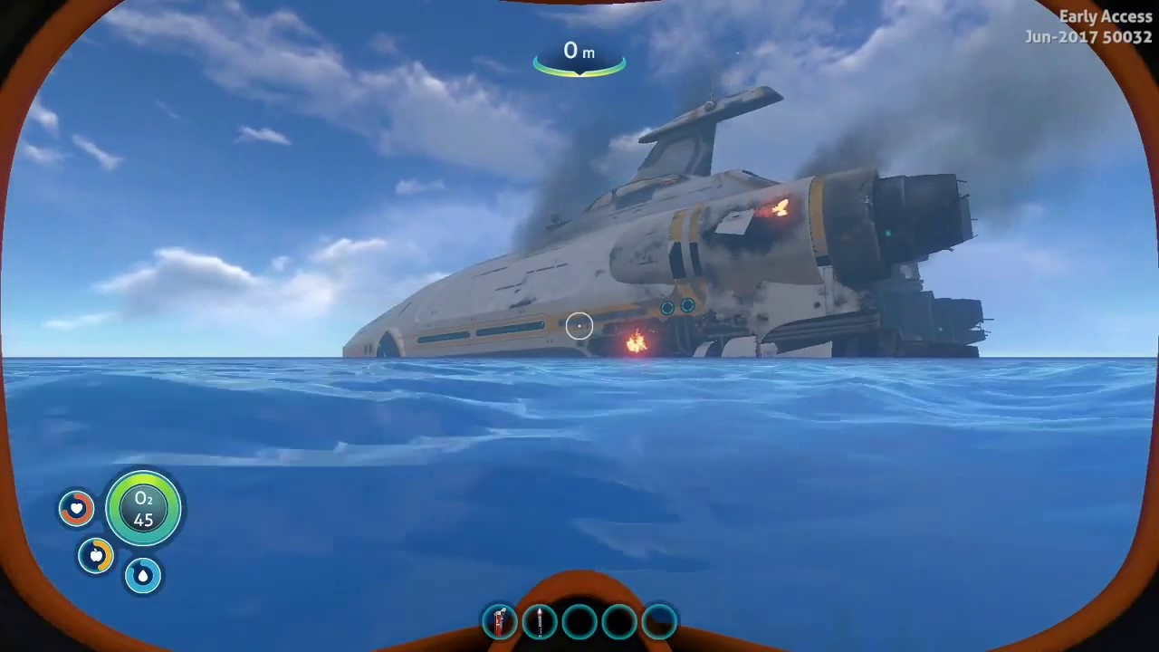 Subnautica Ep:1 Setting up Base/Getting a SeaGlide - YouTube