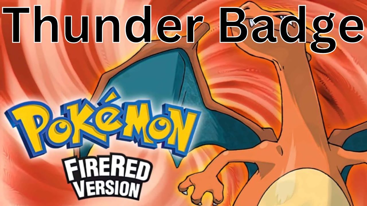 Pokemon Fire Red Walkthrough Part 3 - Thunder Badge - YouTube