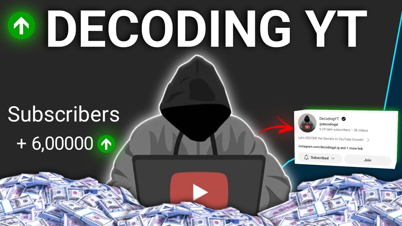 Decoding Yt Youtube Growth Secrets Revealed Decodingyt Tubesenseiofficial Youtube