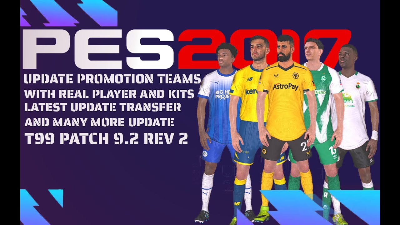 PES 2017 - T99 Patch Option File | T99 Patch 9.2 Rev 2 Update October ...