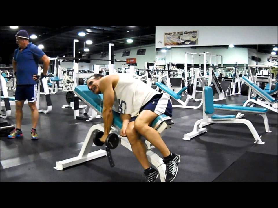 Lying Incline Side Lateral Raises - YouTube