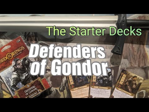 The Starter Decks: Defenders of Gondor | Lord of the Rings LCG - YouTube