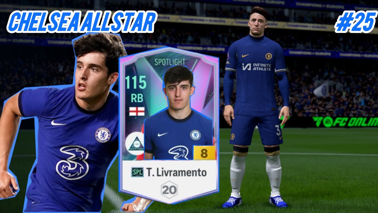 FARMER FCO | CHELSEA ALLSTAR | mua LIVRAMENTO mùa SPL cộng 8 về chạy RB ...