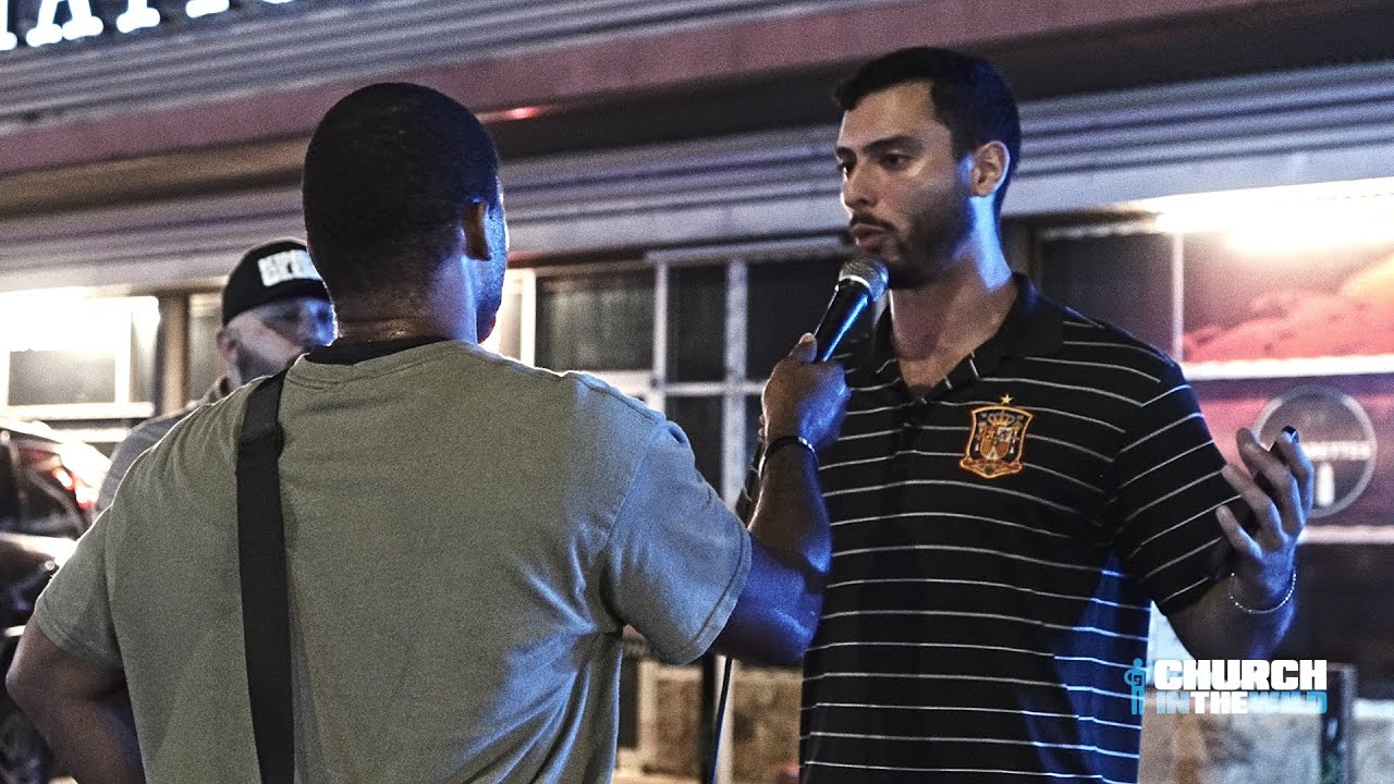 Rickey Caster (the Evangelist) talking to men and women about real life ...