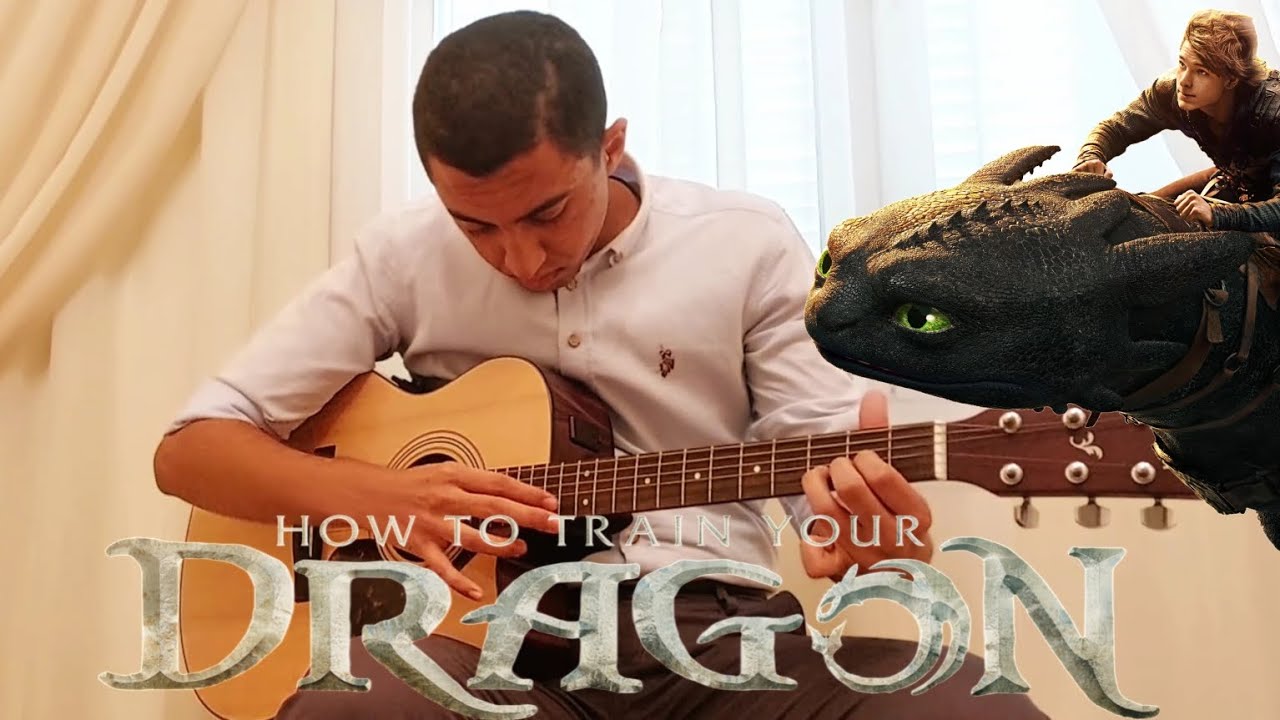 How to Train Your Dragon (Test Drive) | Guitar Cover + Tabs - YouTube