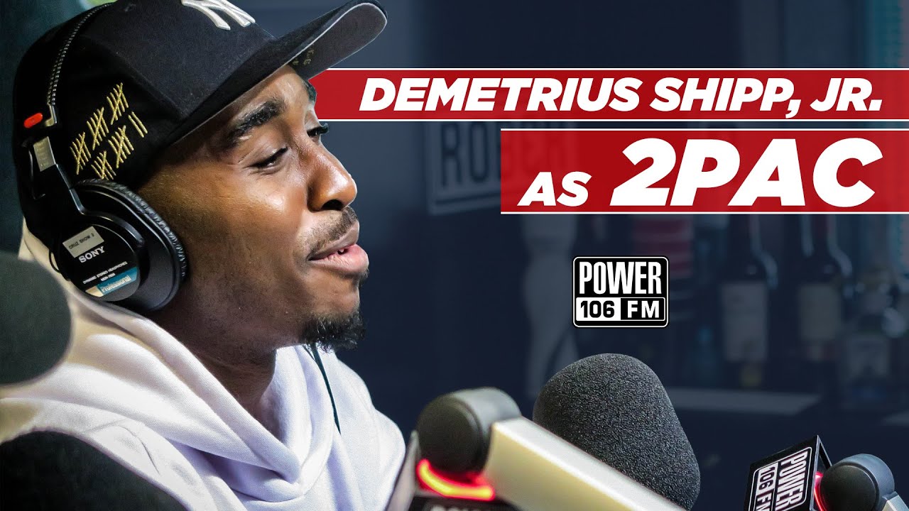 Demetrius Shipp Jr talks Playing 2Pac in "All Eyez On Me" Movie - YouTube