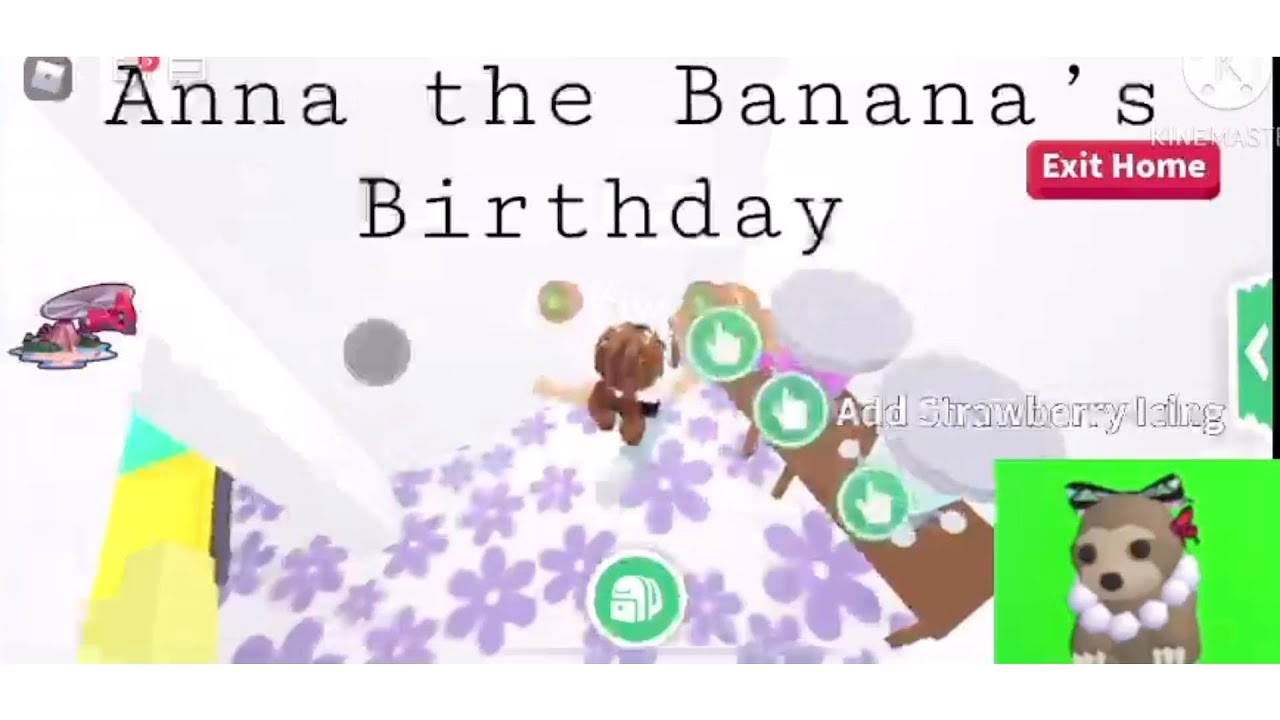 Anna the Banana’s b-day - YouTube
